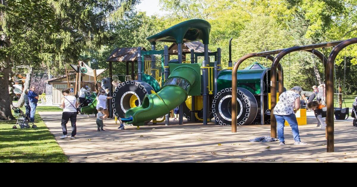 Happy Rolph’s new accessible playground complete with 3.6-metre-tall ...