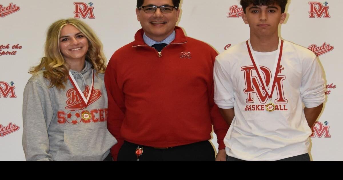 Denis Morris celebrates achievement in sports