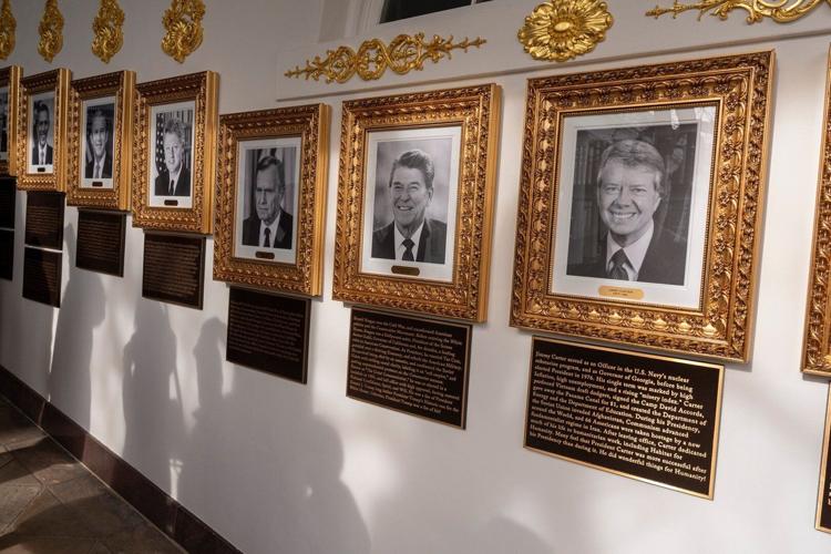 Sleepy. Divisive. A fan of young Trump: A look at the new plaques on ...