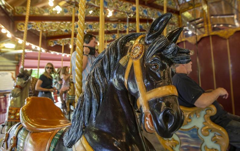 A spin through a century of joy on Lakeside Park Carousel