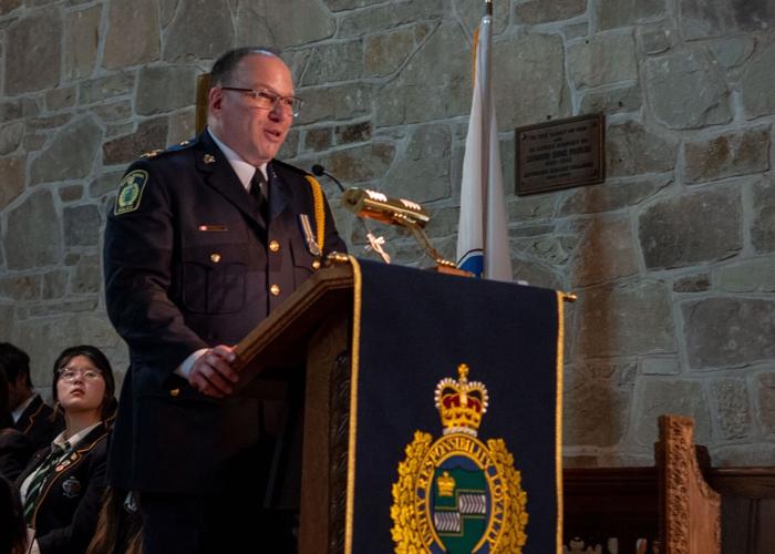 Change of command at NRP