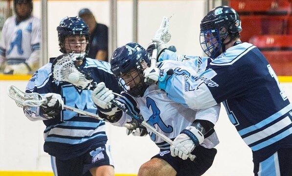 Nick Damude standout in net as A's improve to 12-5