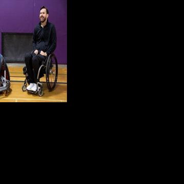 Paralympian Cody Caldwell motivates James Strath Public School students