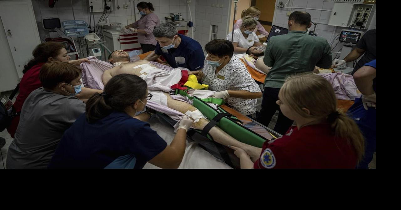 On their own front line, Ukrainian surgeons treat waves of soldiers ...