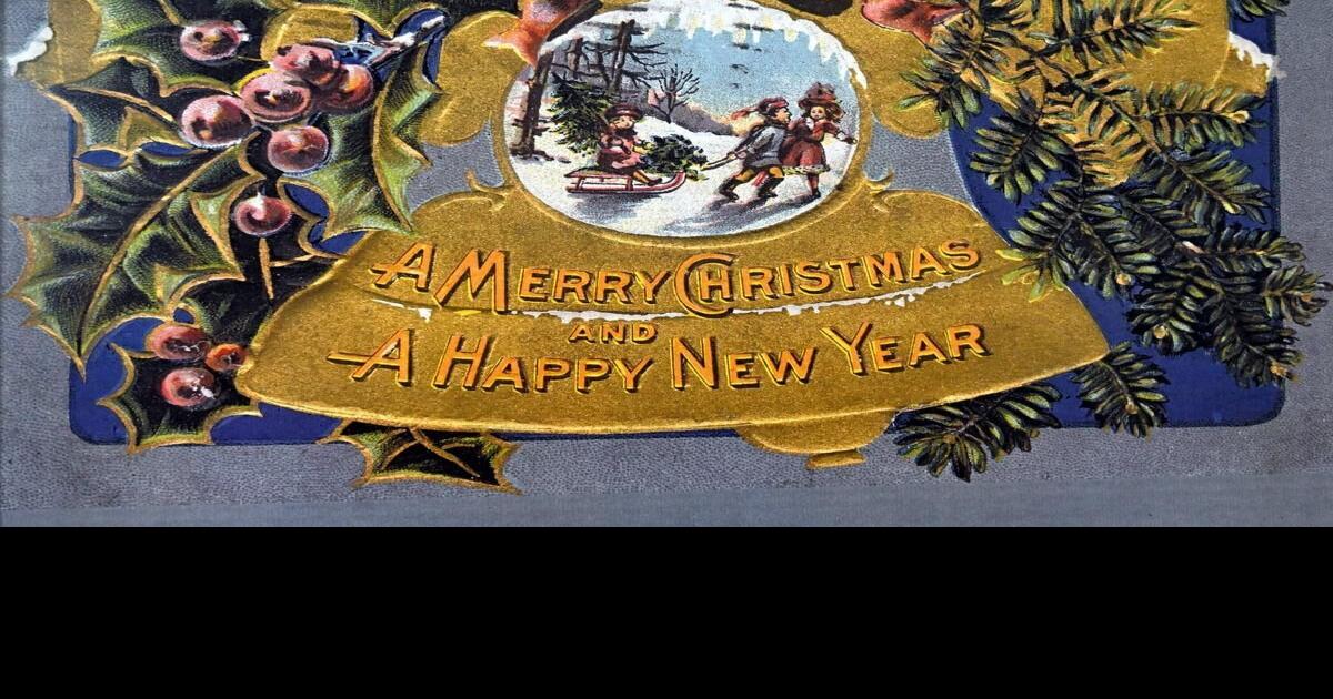 Christmas exhibit looks at history of greeting cards, postcards