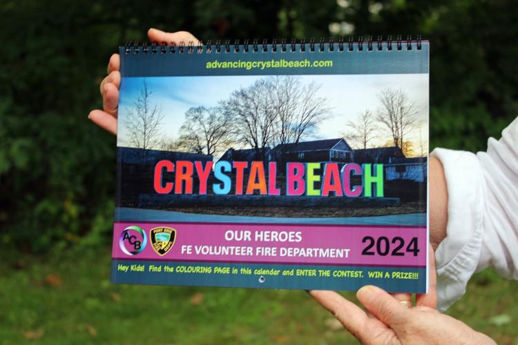 Advancing Crystal Beach calendar raises fire safety awareness