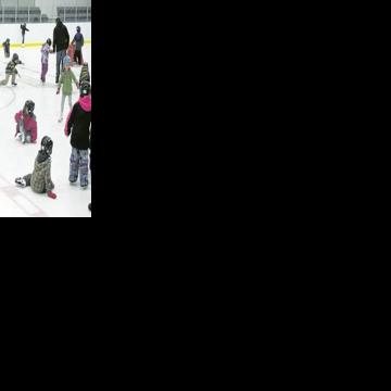 First time on skates for many Dewitt Carter students
