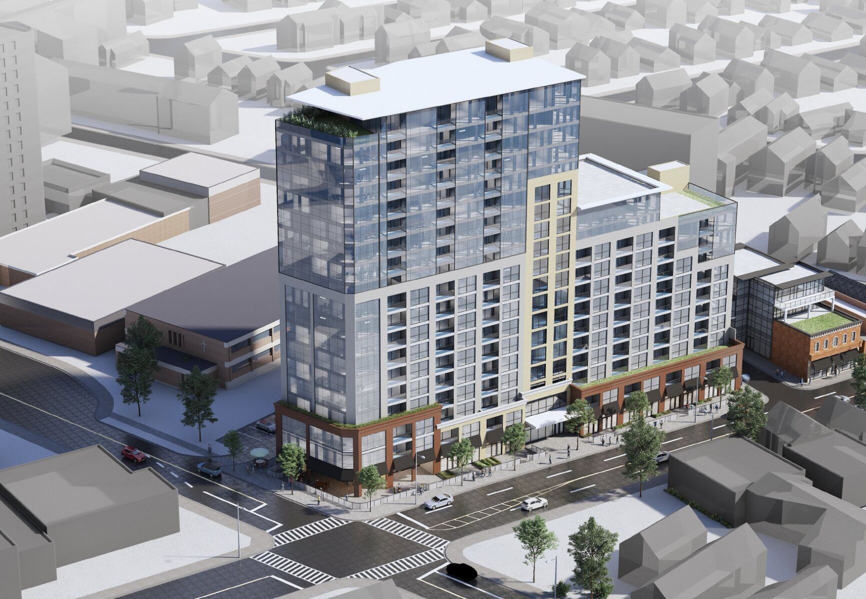 Restaurant owner plans building for Geneva and Church Street