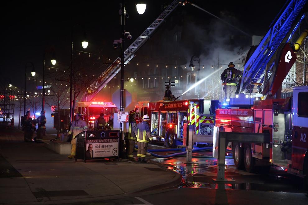 Man in critical condition after downtown St. Catharines fire