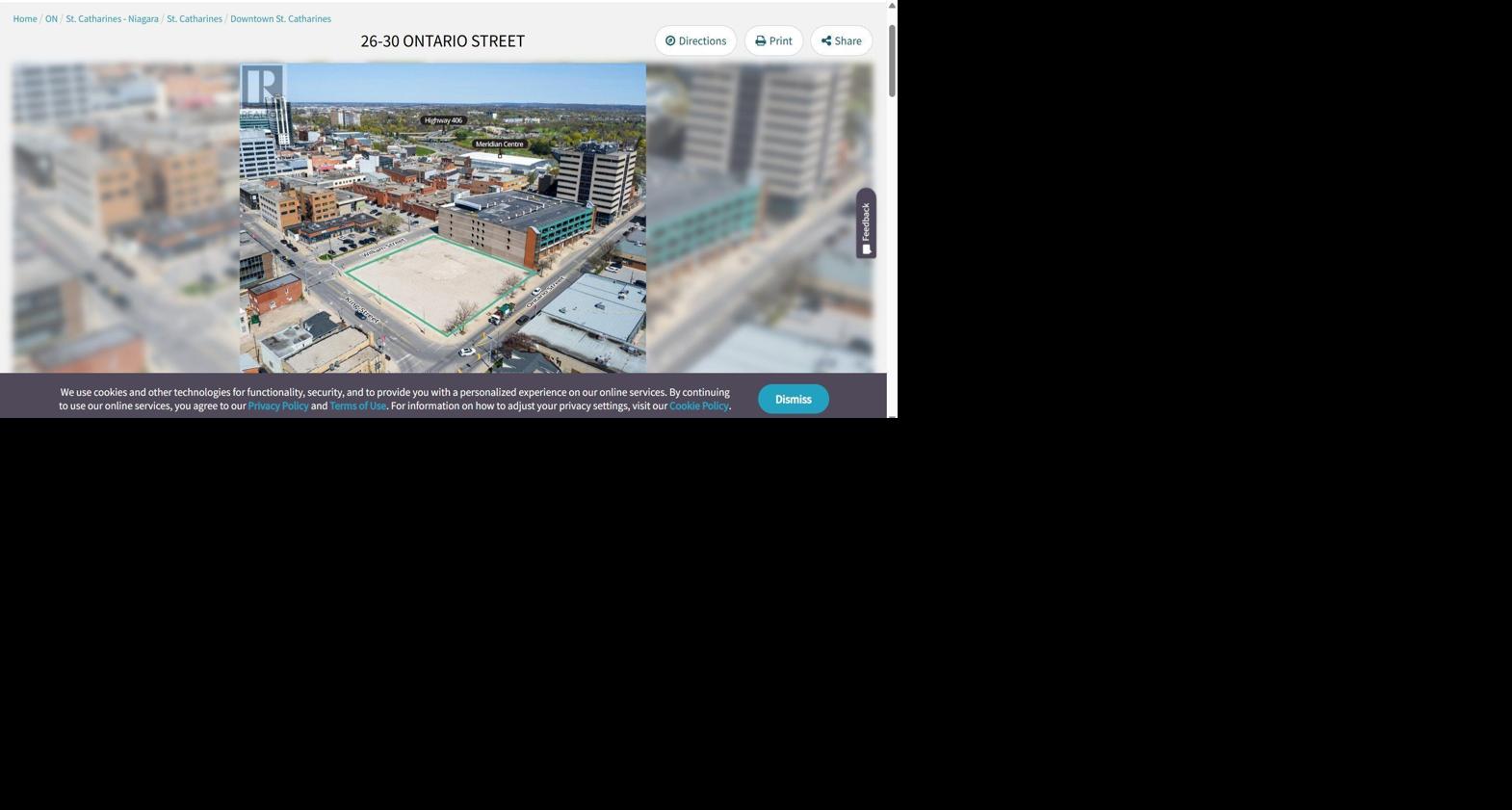 Welland House property in downtown St. Catharines for sale