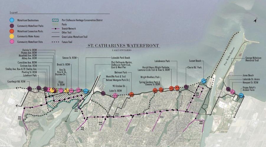 St. Catharines council adopts plan for waterfront access