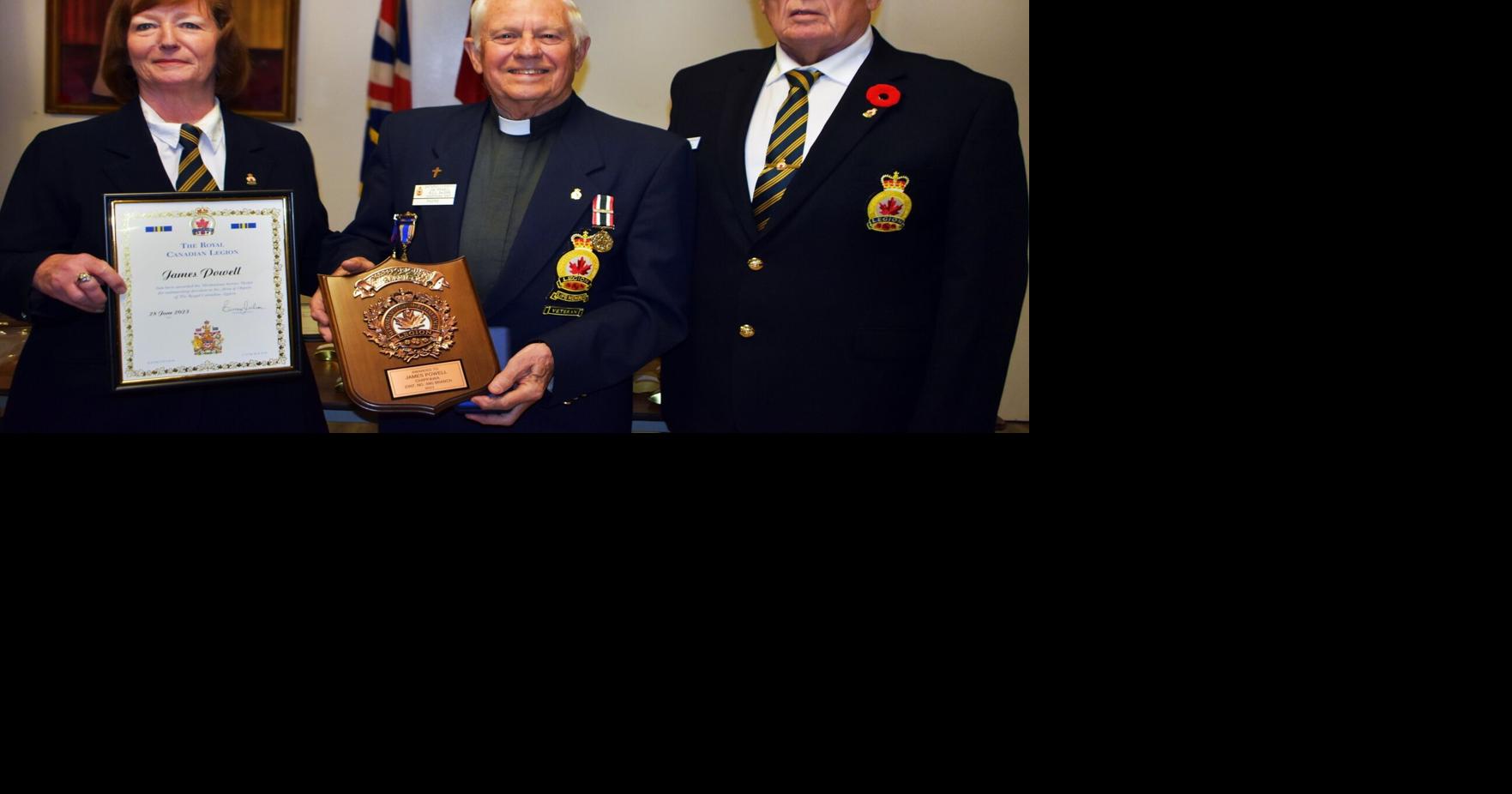 ‘Army brat’: Jim Powell receives Legion’s highest award