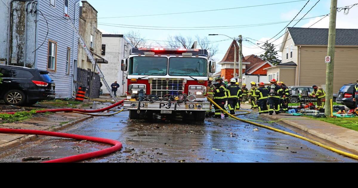 Firefighters battle second suspicious fire at Welland apartment ...