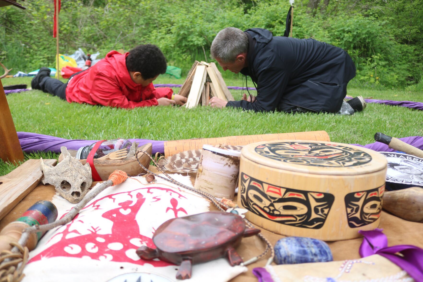 Sacred fire helps unhoused people feel heard and seen