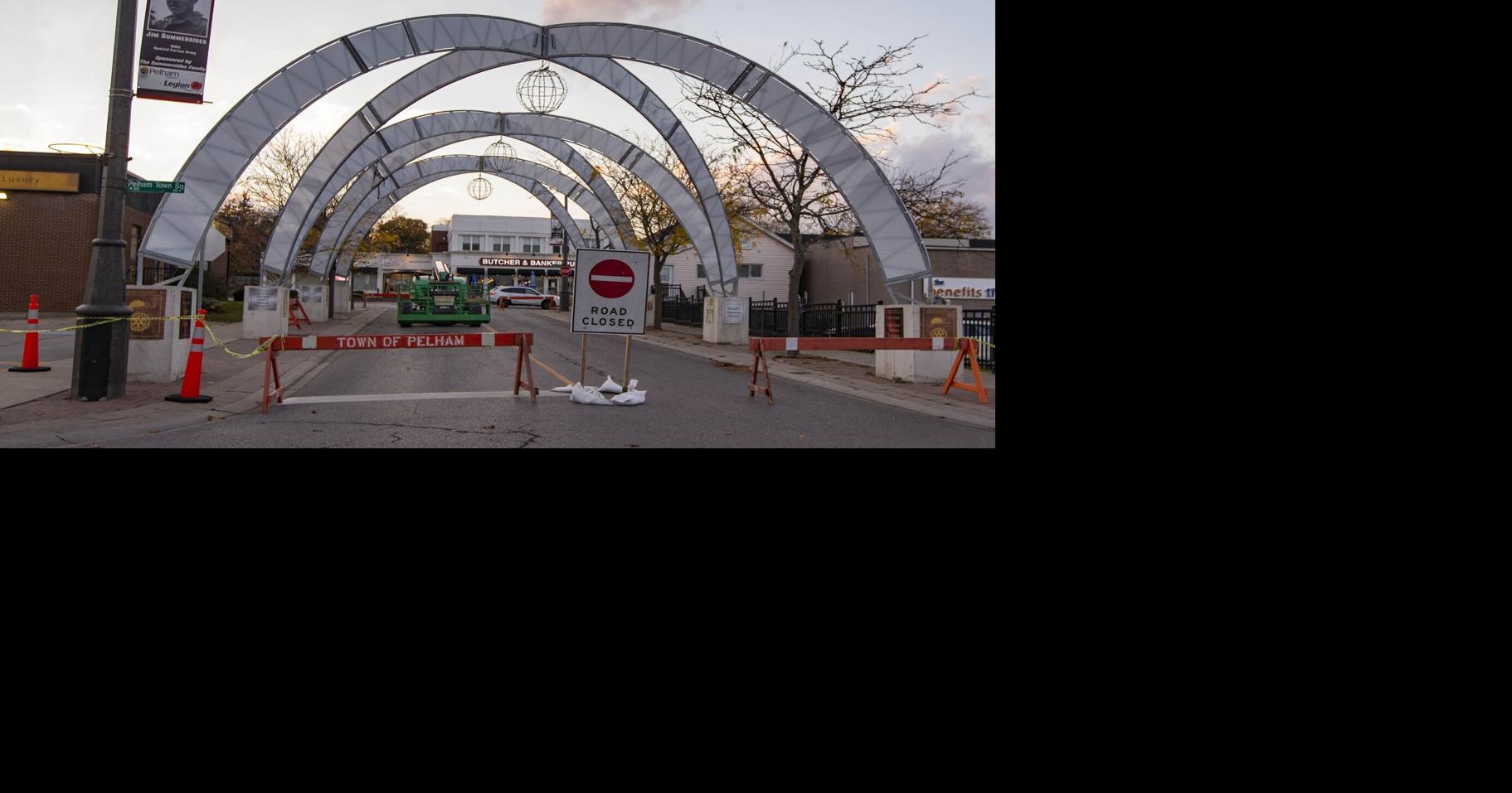 Pelham arches get winter makeover as cladding work begins