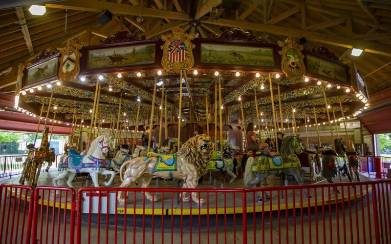 A spin through a century of joy on Lakeside Park Carousel