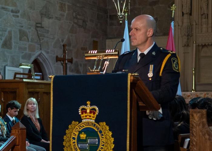 Change of command at NRP