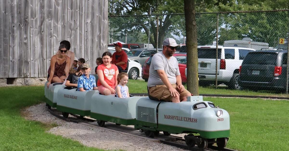 Marshville Express carries its first passengers