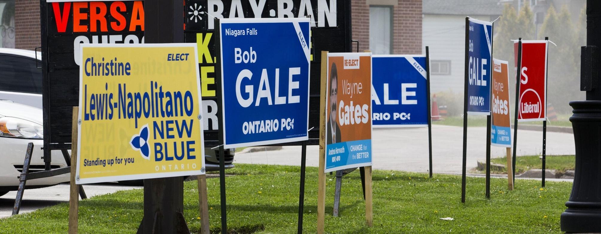 St. Catharines proposes to cut election sign ‘litter’