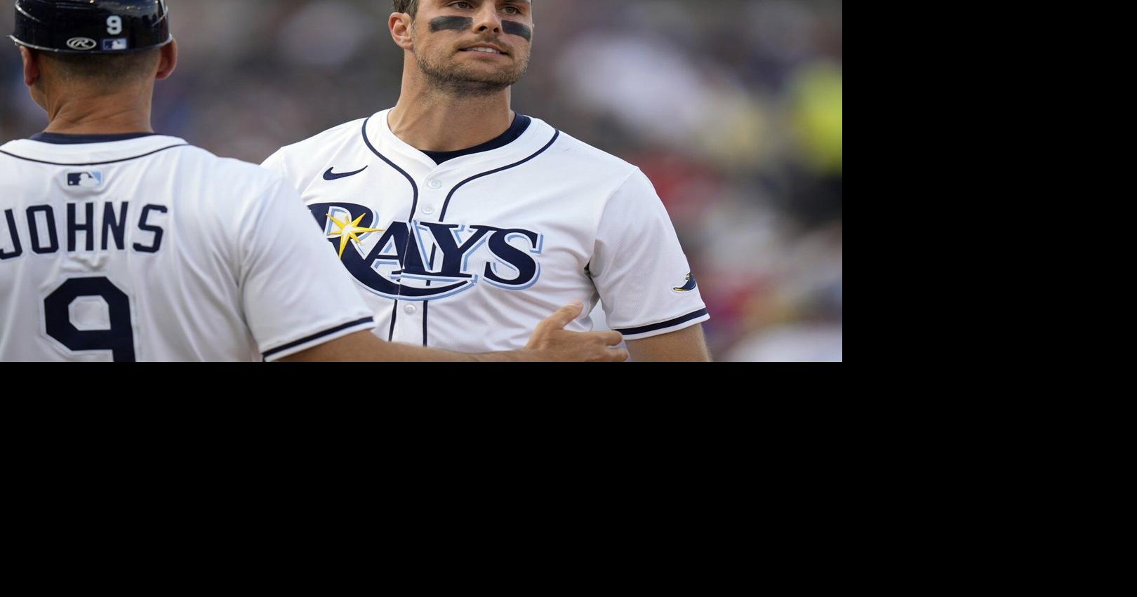 Rays put OF Josh Lowe on 10-day IL with strained right oblique, a year ...