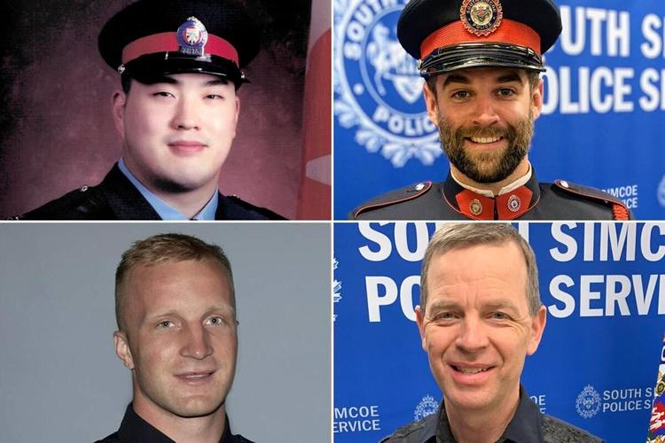 Five constables’ names added to the Ontario Police Memorial