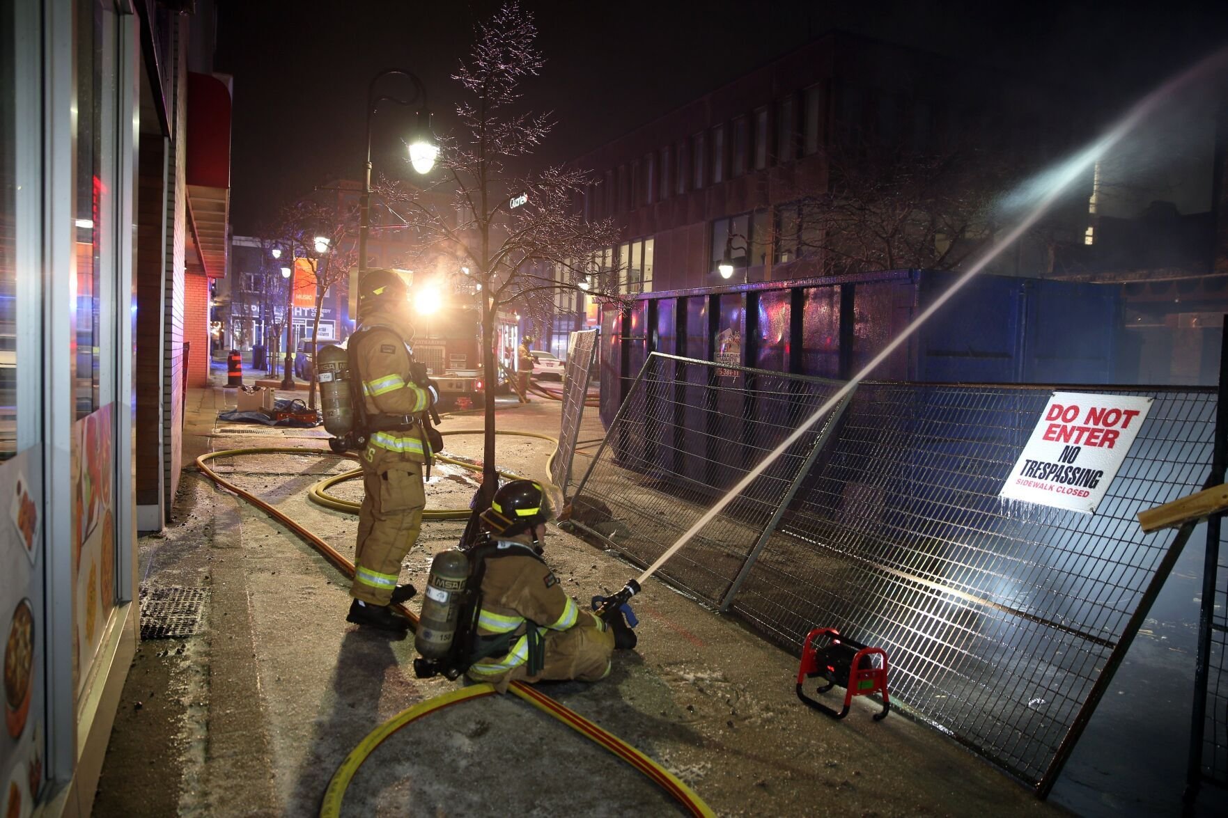 Fire destroys downtown St. Catharines building