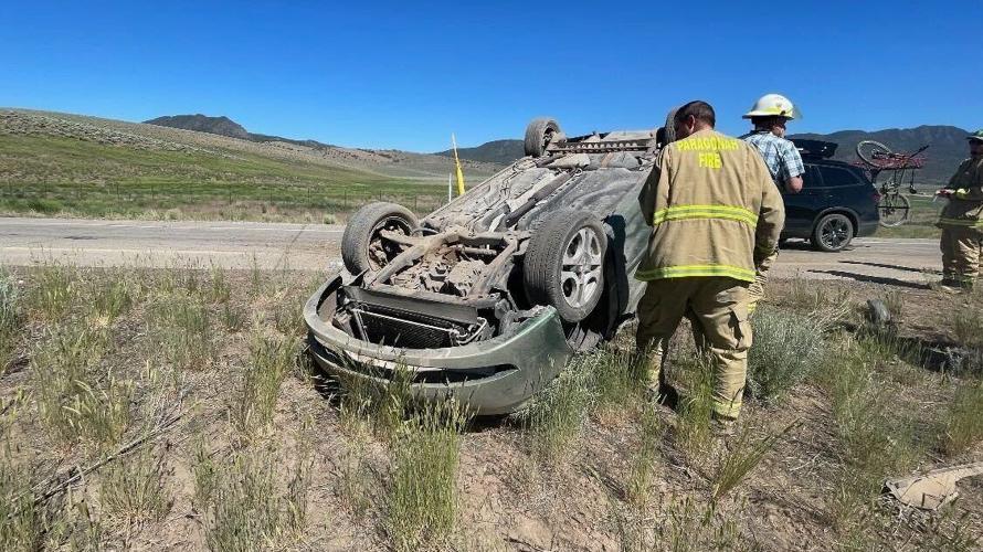 2 escape serious harm after rollover crash in Iron County | Local News ...