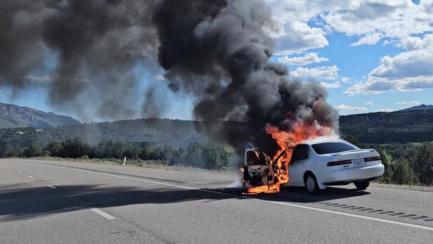 Vehicle fire, collision keep responders busy near New Harmony | Local ...