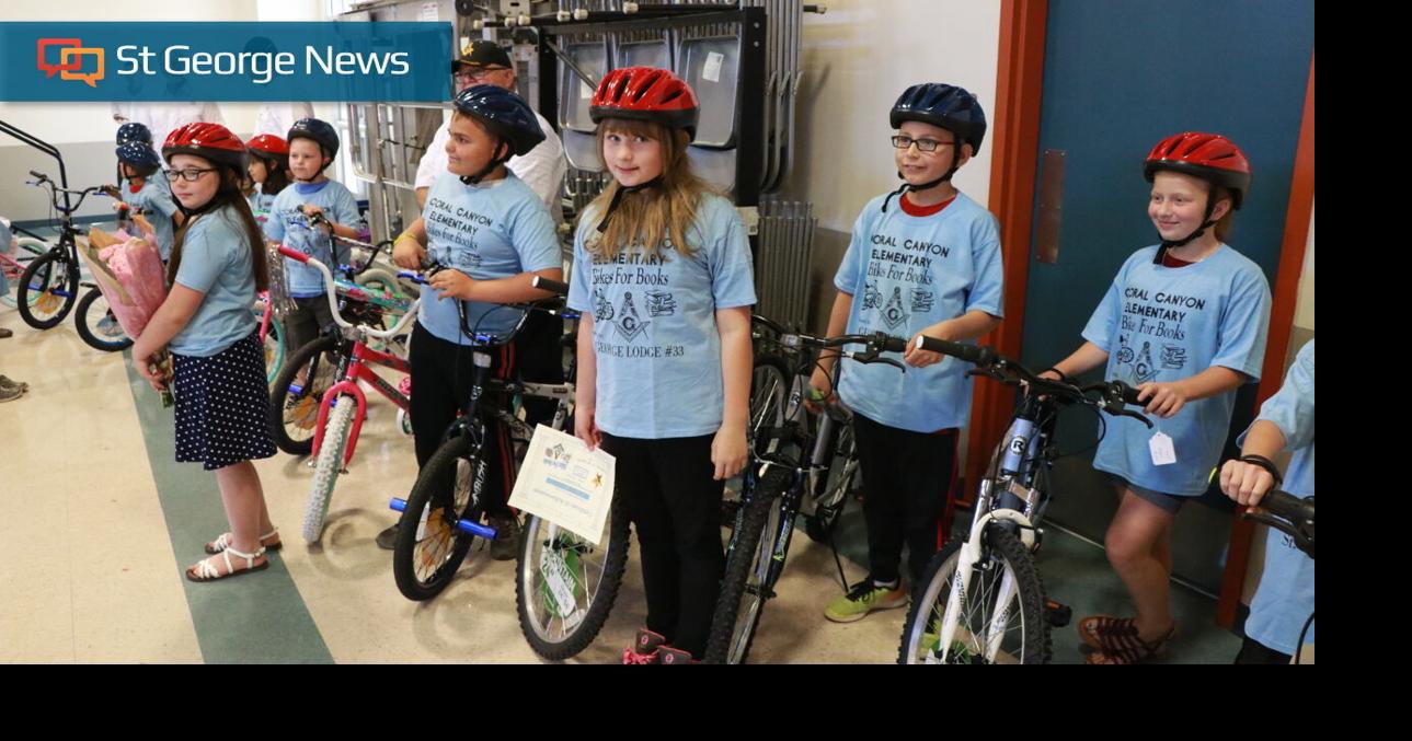 Coral Canyon Elementary students win new wheels in ‘Bikes for Books ...