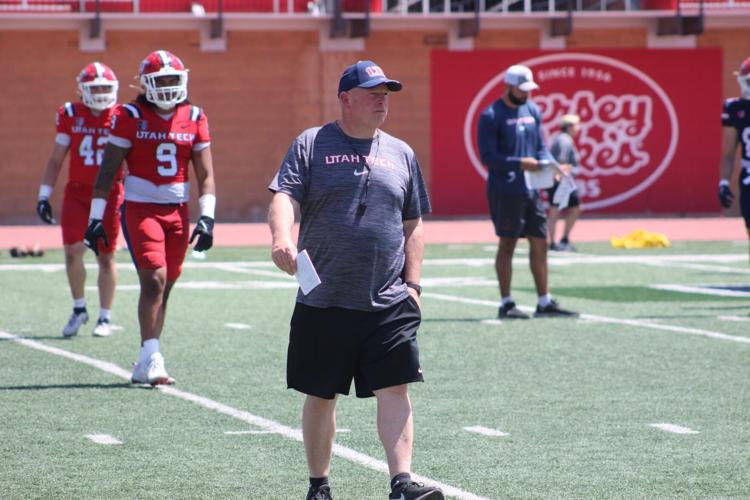 Utah Tech football: New coach Lance Anderson conducts Spring game ...