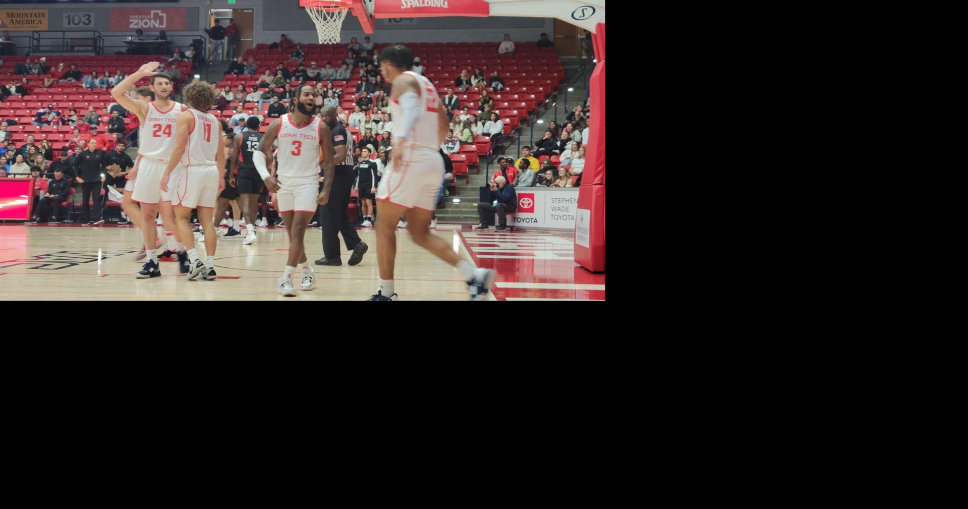 Utah Tech men’s hoops take no bull from Matadors in home opener win ...