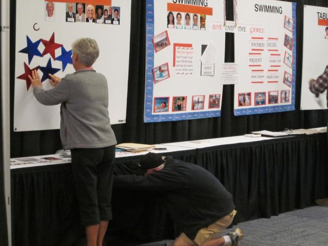 Dixie Center abuzz setting up Senior Games Headquarters | Life ...