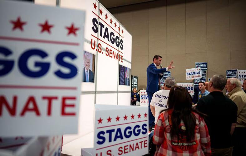 Trump endorses Trent Staggs for Senate ahead of Utah GOP nominating ...