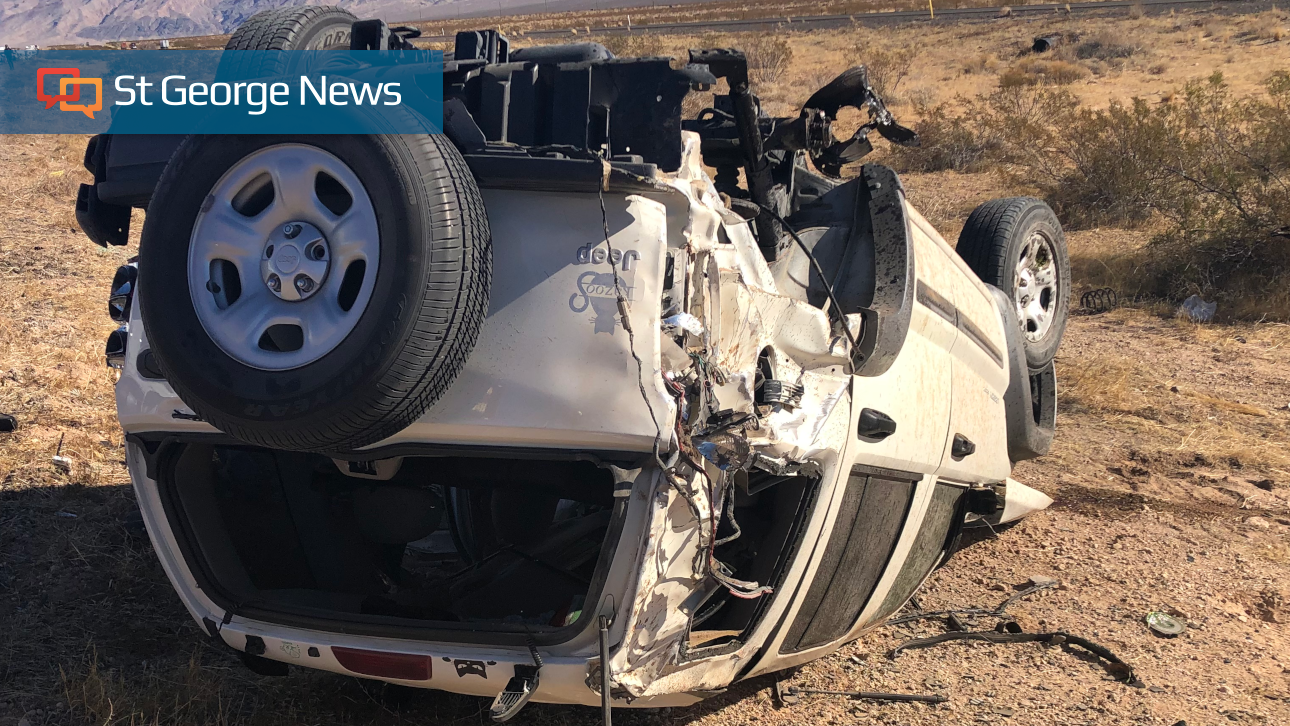 Driver airlifted after vehicle rolled near Littlefield | News ...