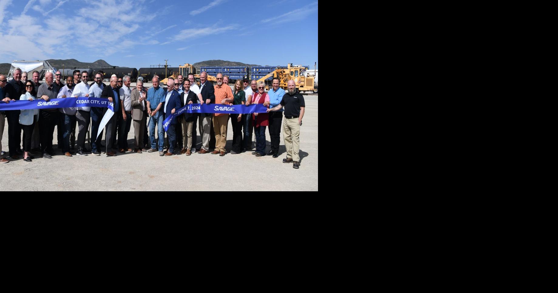 Officials celebrate grand opening of Savage’s new rail transloading ...
