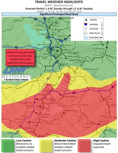 Winter storm update: UDOT restricts semis from SR-14; road advisories ...