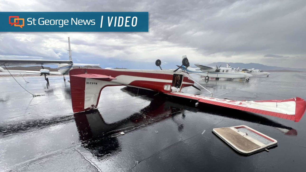 Photo gallery: Heavy rains hit Southern Utah while strong winds flip a ...