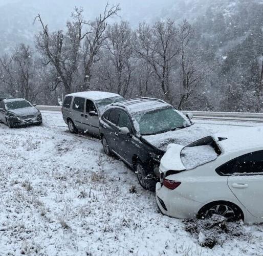 6 cars, including UHP vehicle, involved in icy crashes on US-89 east of ...