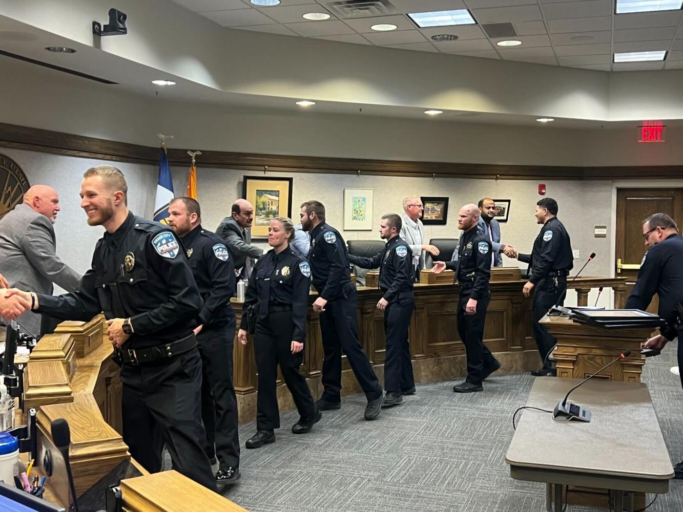 Cedar City Police Department honors officers for 'heroic' efforts to ...