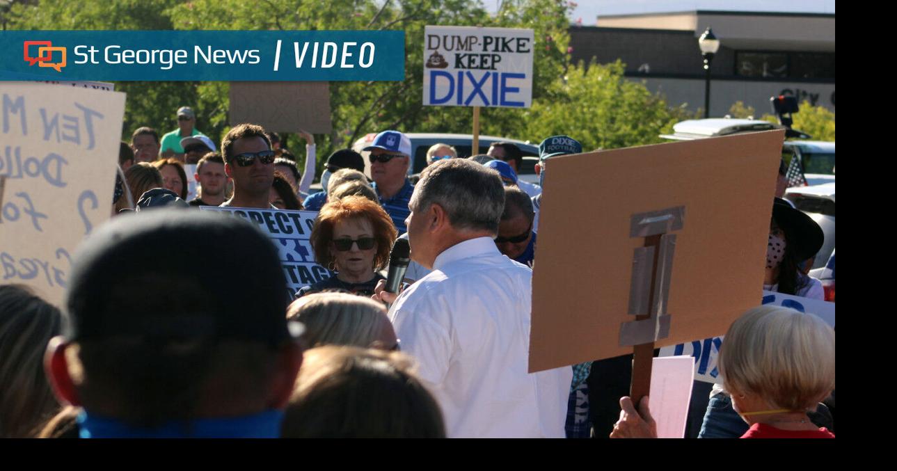 At protest in support of preserving ‘Dixie,’ crowd jeers mayor’s speech ...