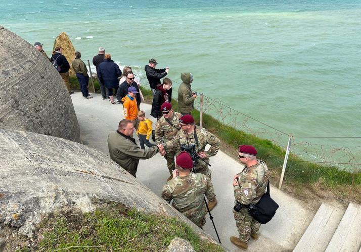 SUU graduate deployed as combat journalist documents historical WWII ...