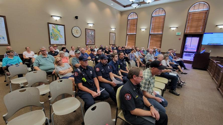Santa Clara and Ivins talk up ‘short-term’ fire department fix at first ...