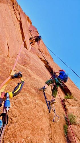 Climbing is like eating an elephant one bite at a time for 8-year-old ...
