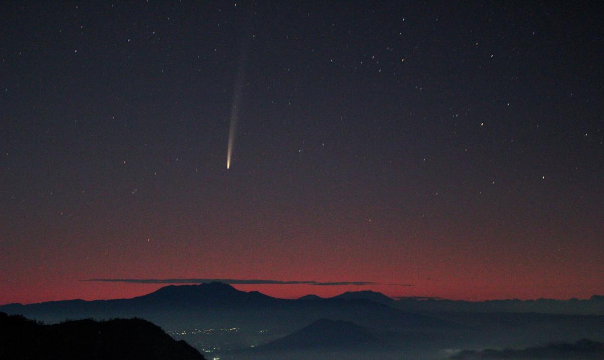 Comet last seen 80,000 years ago shines bright, Southern Utah skies to ...