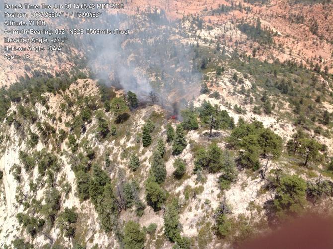 Thunderstorms, lightning ignite fires in Zion National Park | News ...