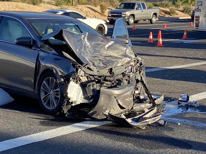 Back-to-back crashes in St. George slow rush-hour traffic | Local News ...