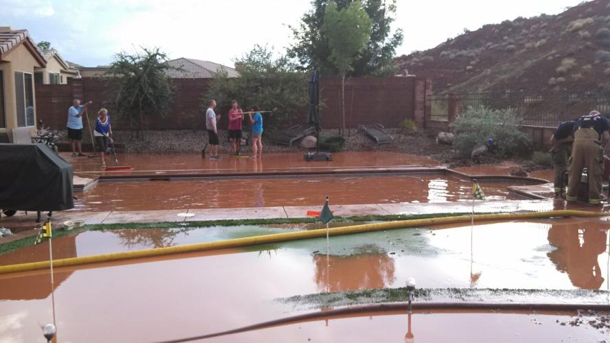UPDATED: Summer storm floods Coral Canyon homes; STGnews Videocast ...