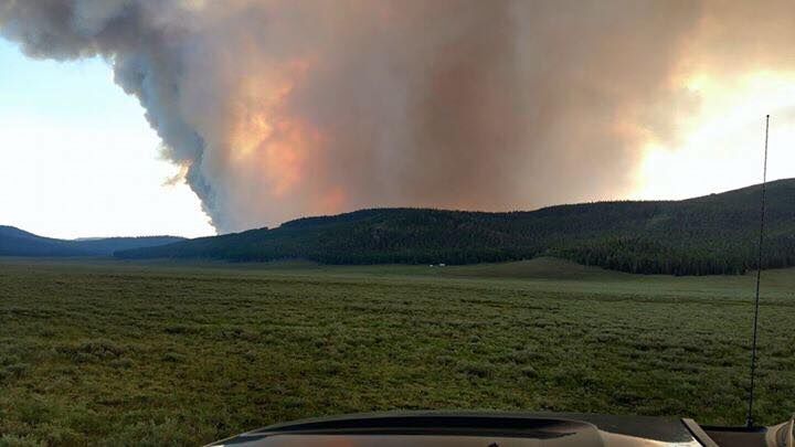 Evacuations ordered at Panguitch Lake as firefighters continue to ...