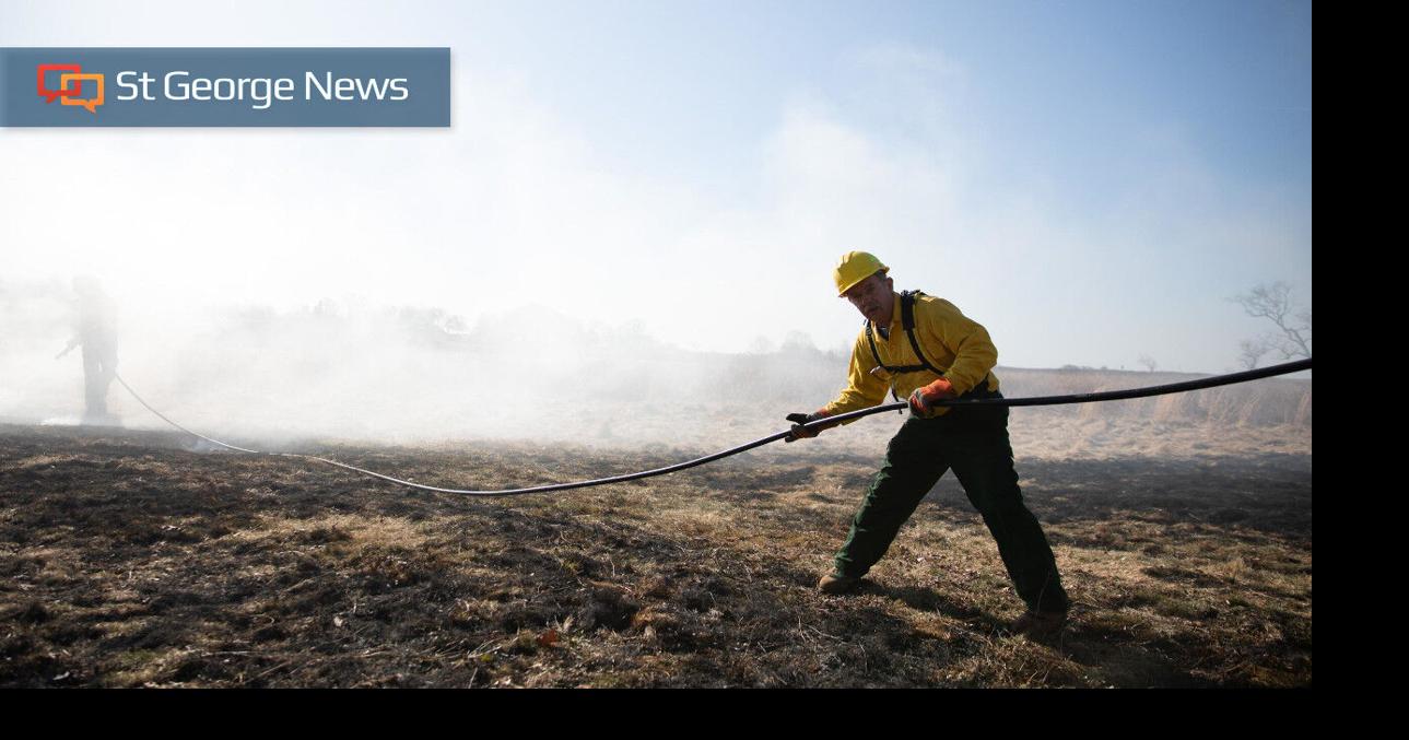Smoky skies south of St. George might be result of slash debris ...