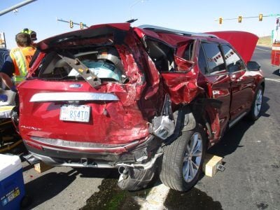 Rear-end collision results in chain-reaction, multi-car crash on SR-9 ...